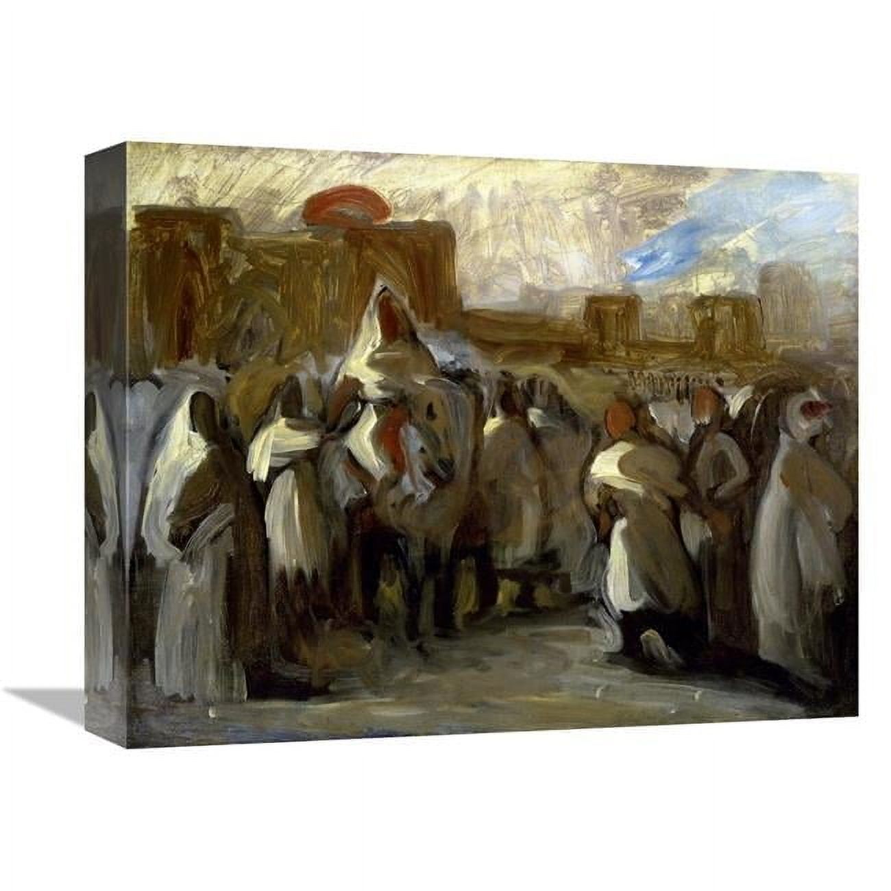 16 in. Le Sultan Abel El Rahman Art Print - Eugene Delacroix - Walmart.com