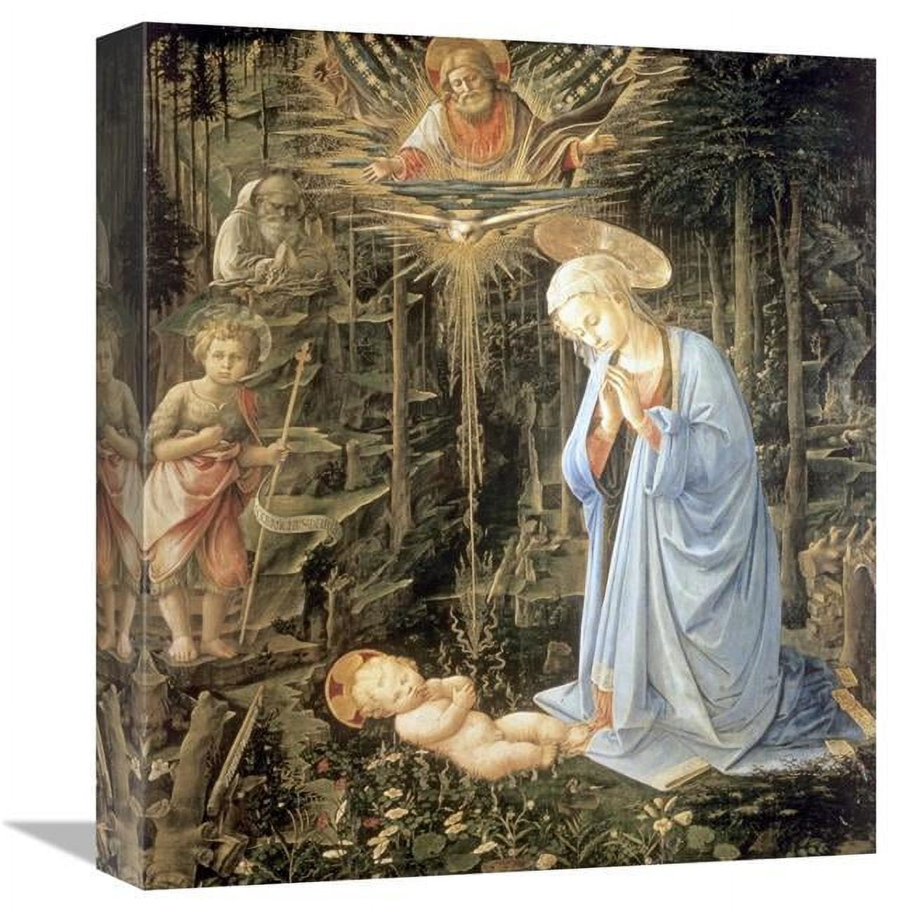 16 in. Madonna & Child with Saint Jerome Art Print - Giovanni Bellini ...