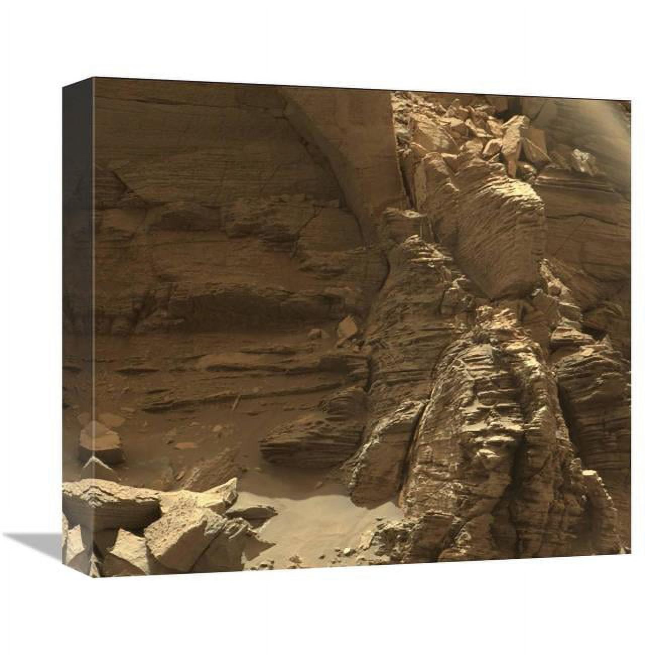 16 in. Mars Rover Farewell to Murray Buttes Image 4 Art Print ...