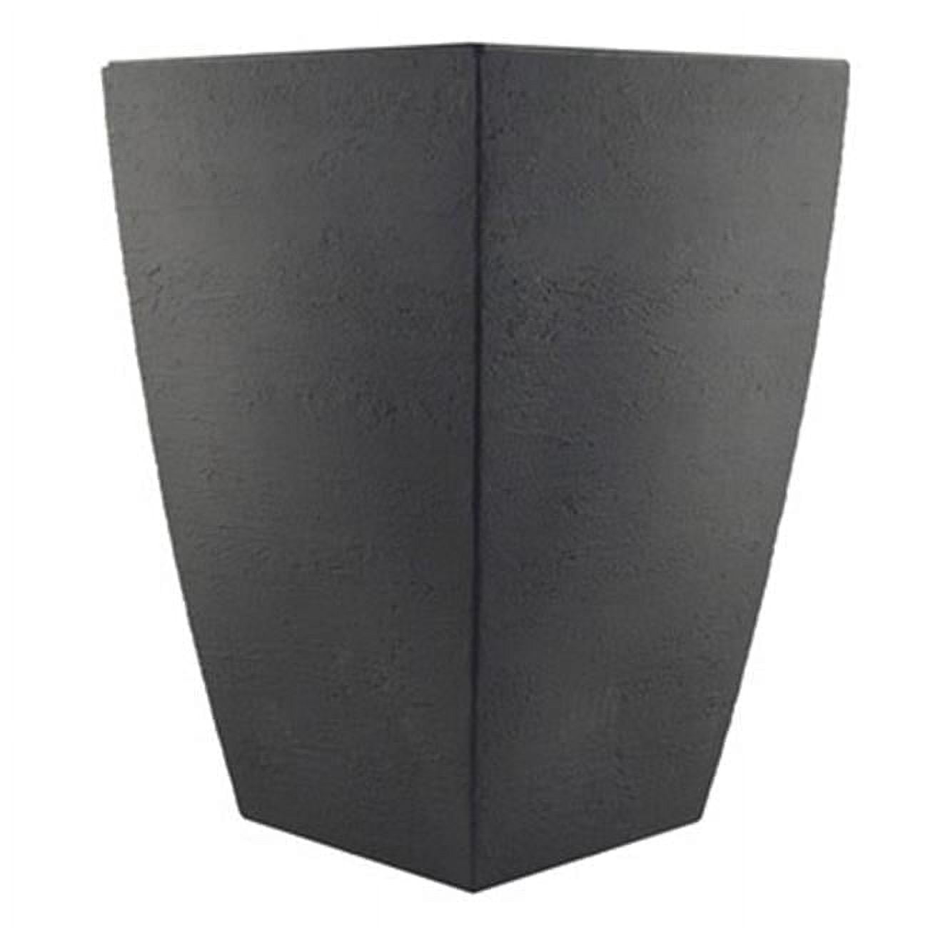16 in. Modern Square Slate Planter - Walmart.com