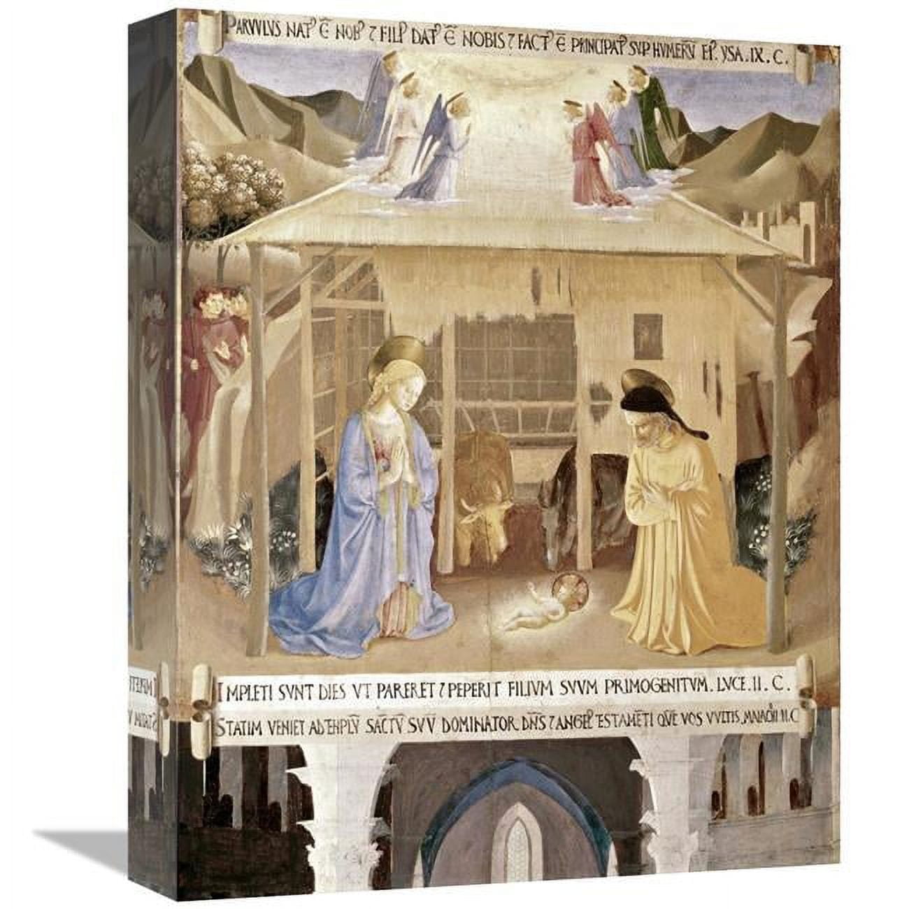 16 in. Nativity Art Print - Fra Angelico - Walmart.com