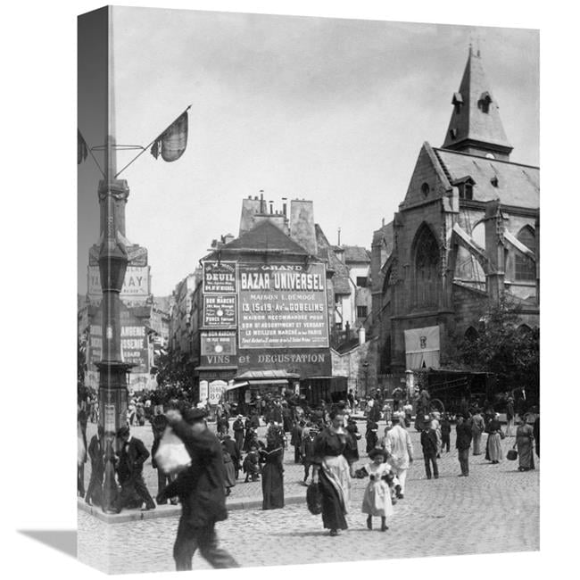 16 in. Paris, 1898-1900 - Place Saint-Medard Art Print - Eugene Atget ...