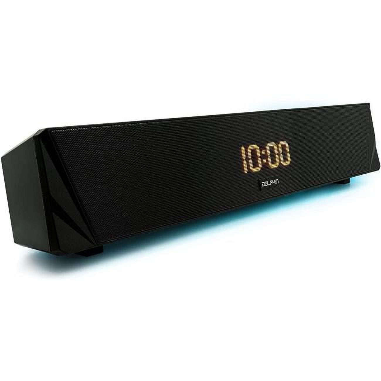 16 in. Portable Soundbar with Alarm & Clock - Walmart.com