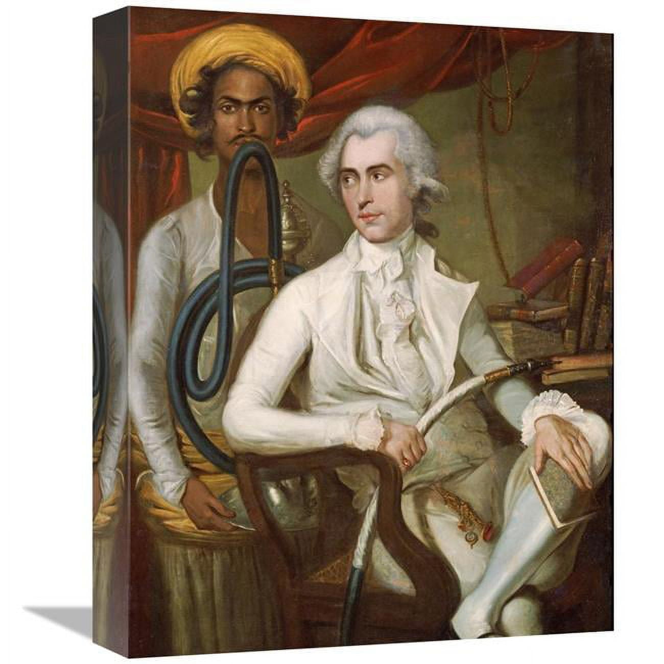 16 in. Portrait of a Gentleman Art Print - Robert Home - Walmart.com