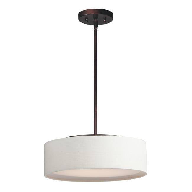 16 in. Prime LED Single Pendant Ceiling Light, Oil Rubbed Bronze ...