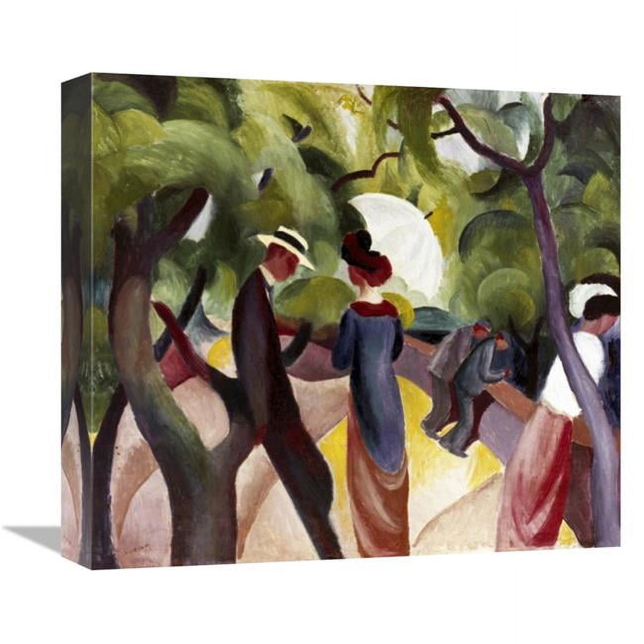 16 in. Promenade Art Print - August Macke - Walmart.com