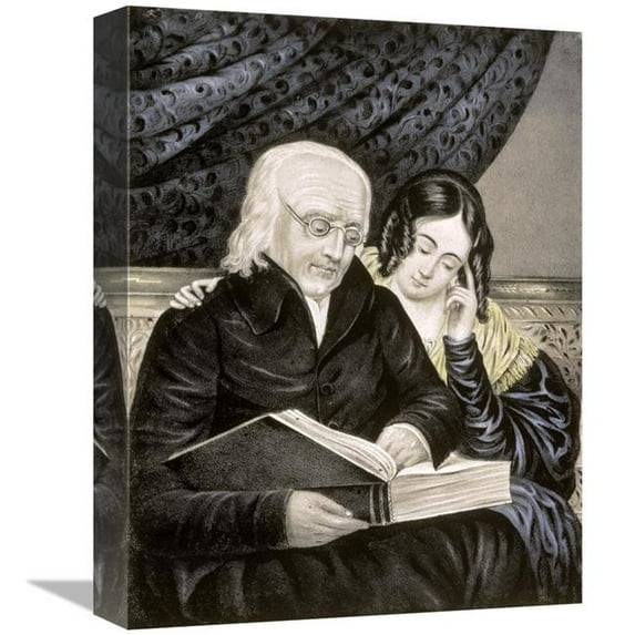 16 in. Search the Scriptures Art Print - Currier & Ives - Walmart.com