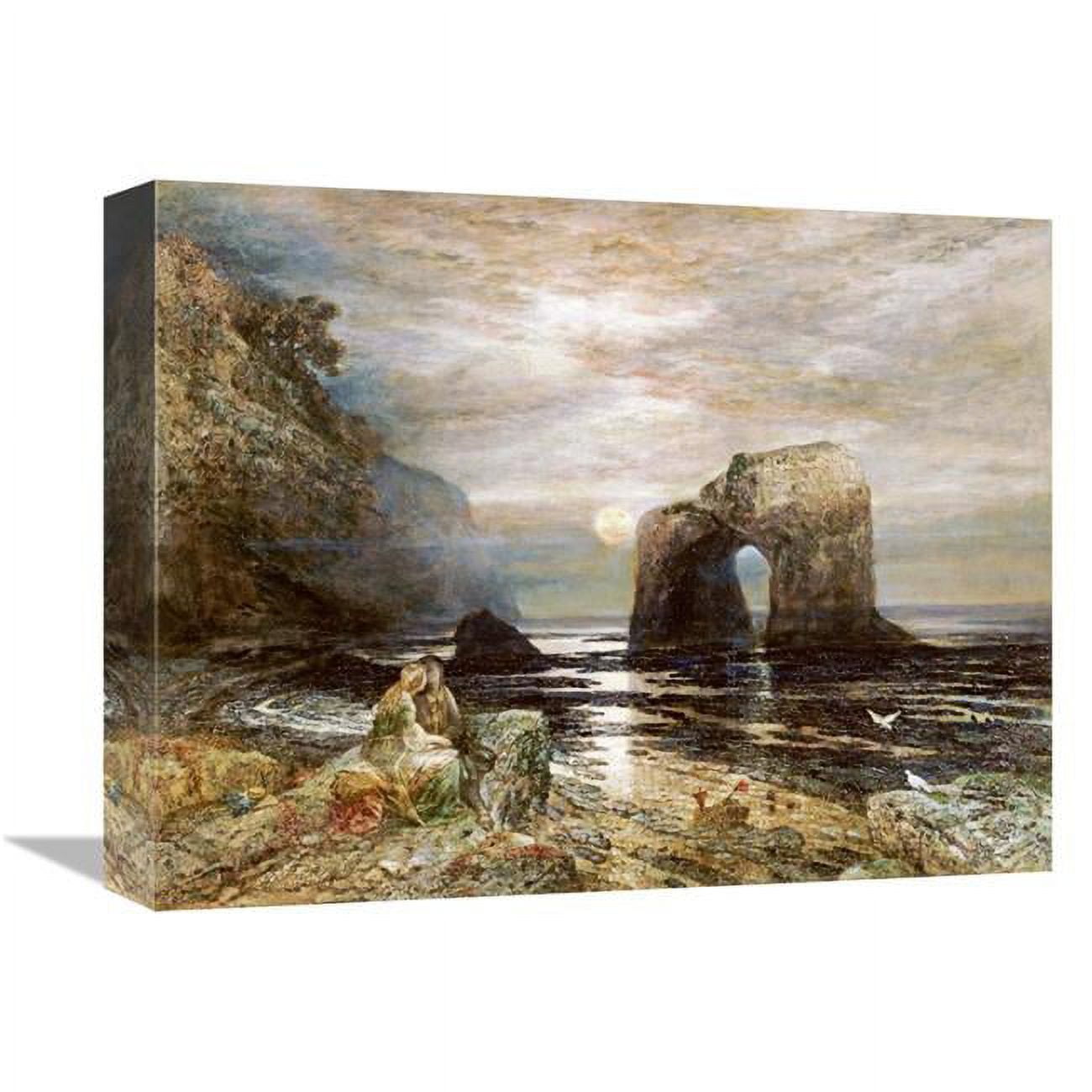 16 in. The Honeymoon Art Print - Alfred Joseph Woolmer - Walmart.com