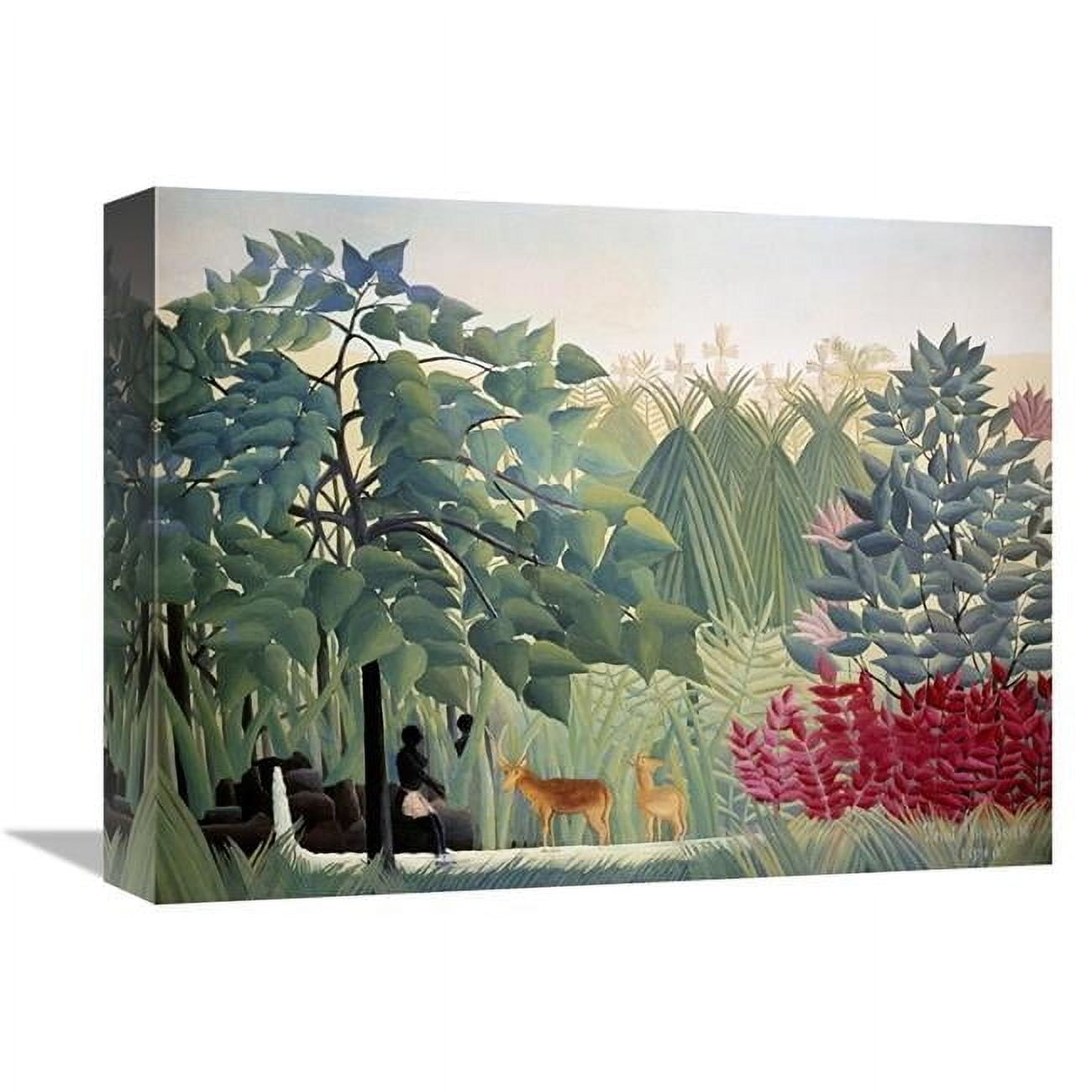 16 in. The Waterfall Art Print - Henri Rousseau - Walmart.com
