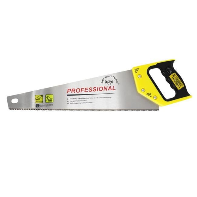 16 in. x 10 TPI Hand Saw - Shark Teeth with Rubber Grip - Walmart.com