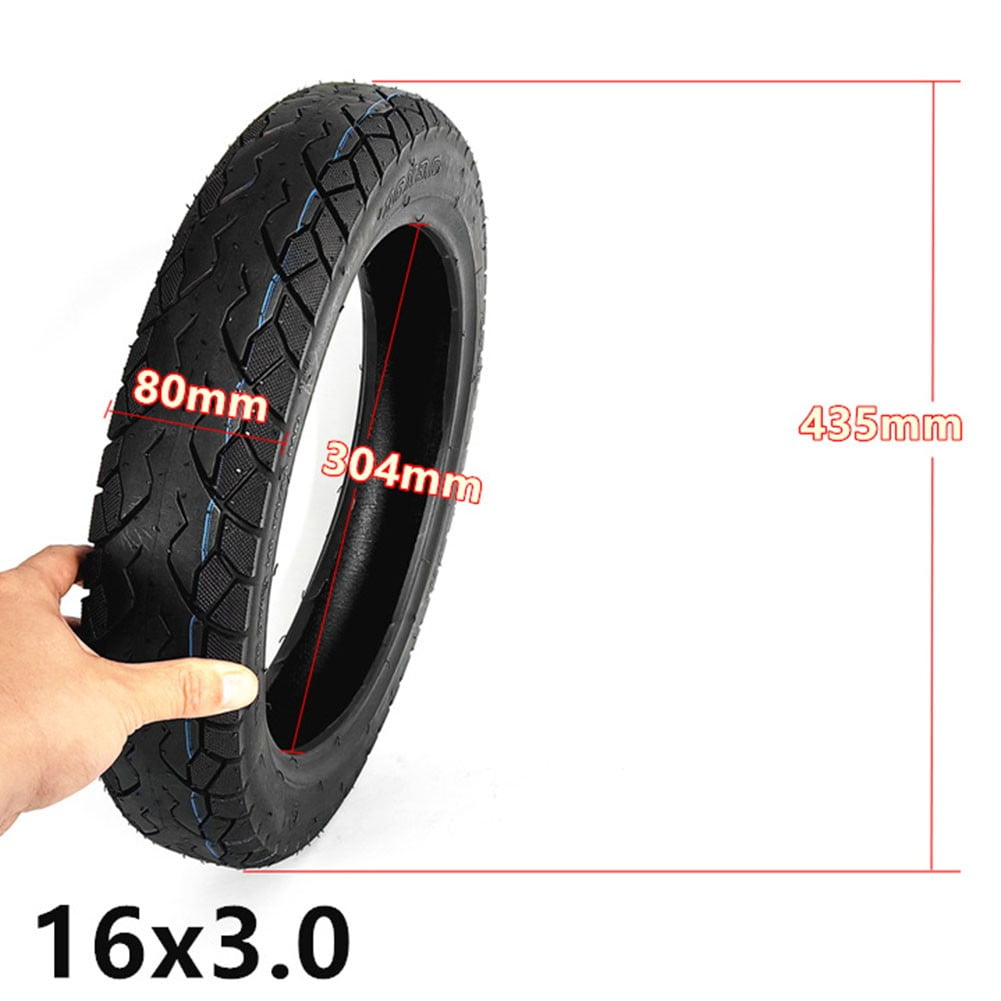 16 inch 16x3.0 Tubeless Tire for Electric Scooter E-Bike Kid Bike 16*3 ...