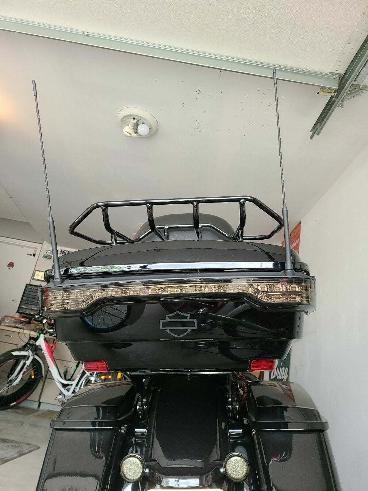 16" inch 2-pack Black Whip AM/FM/XM/CB Power Rod Radio Antennas Mast ...