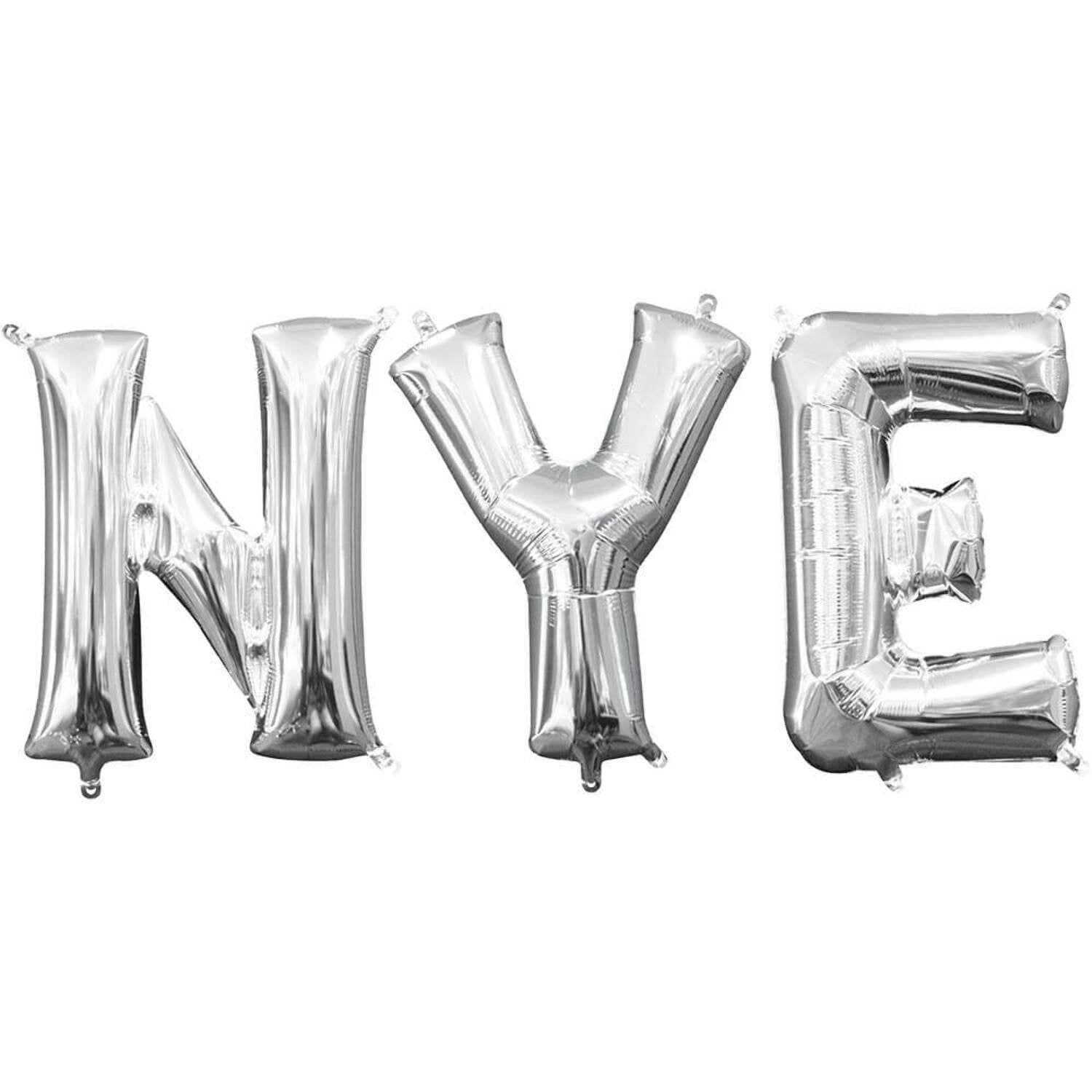 16 inch Anagram Nye - Letters Kit (Air-Fill Only) Foil Mylar Balloon ...