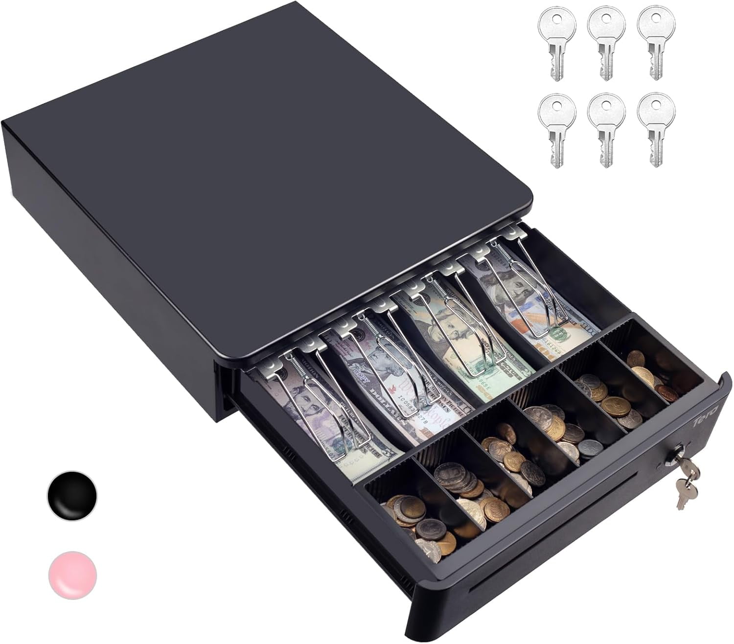 16 inch Auto Open Cash Drawer with Micro Switch Heavy Duty Insert Tray ...