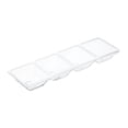 Way To Celebrate Clear Rectangular Compartment Tray, 16 inches, Plastic ...
