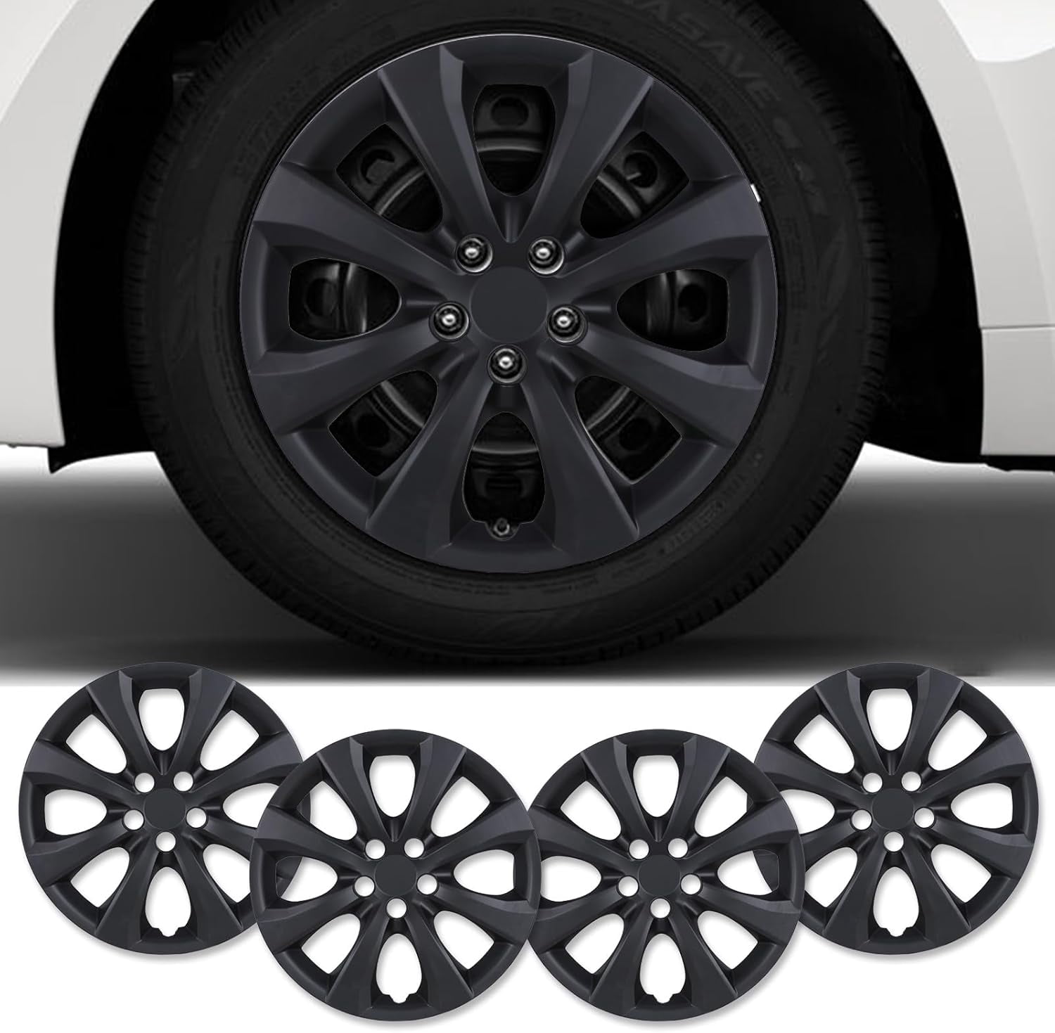 16 inch Hubcap,2020 2021 2022 2023 2024 2025 2026 Toyota Corolla Style ...