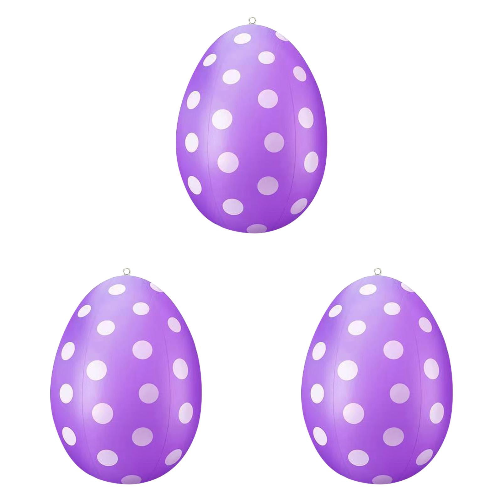 16 inch Inflatable Easter Eggs Decorations Easter Inflatables PVC ...