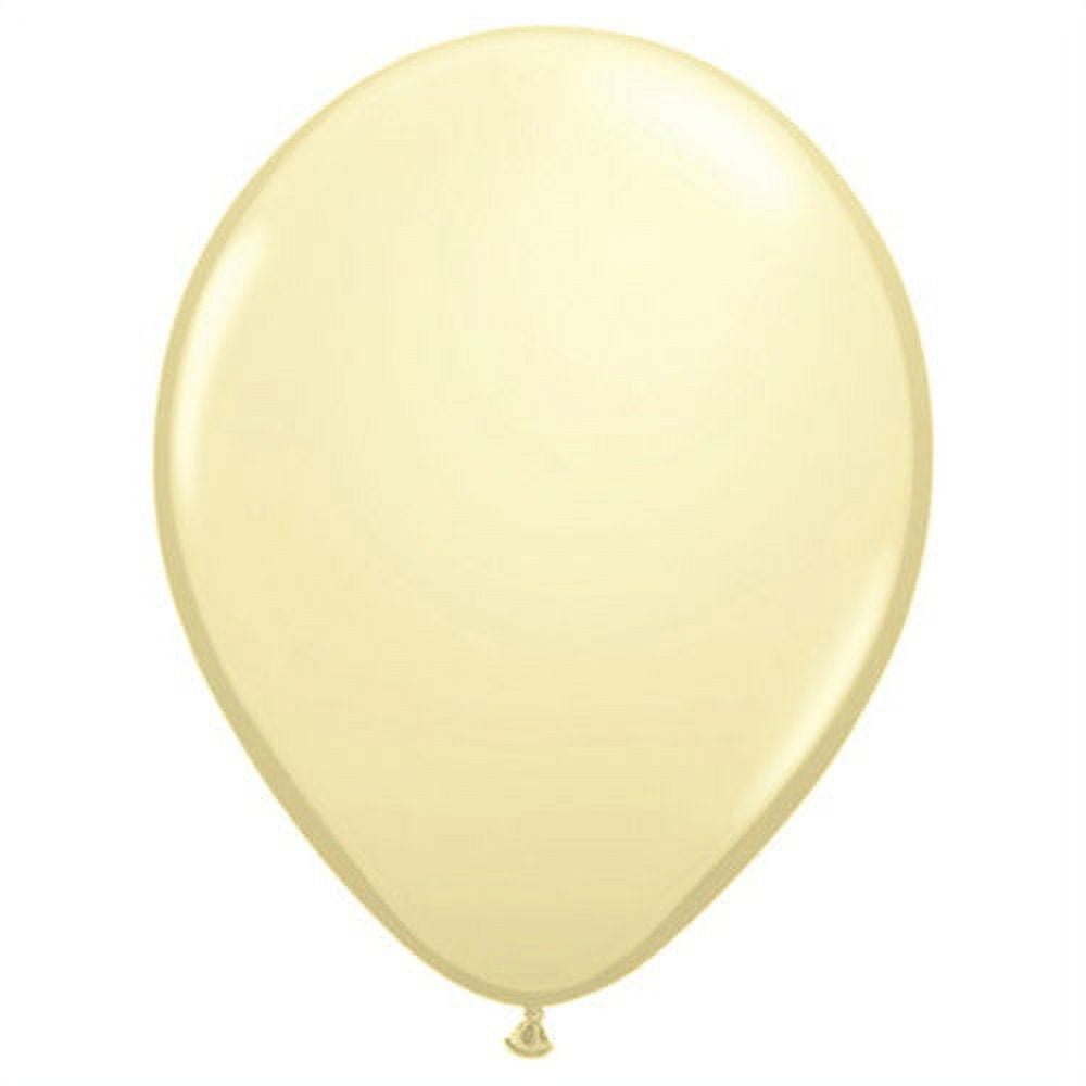 16 inch Ivory Silk Qualatex Latex Balloons (50 Pack) - Party Supplies ...