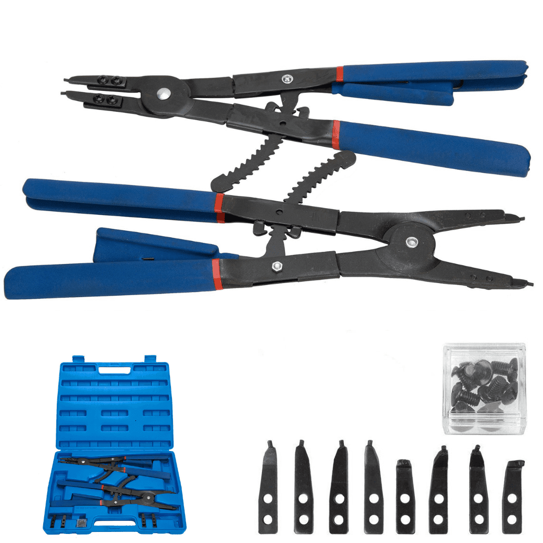 16 inch Large Circlip Snap Ring Pliers Heavy Duty Ratcheting Retaining ...