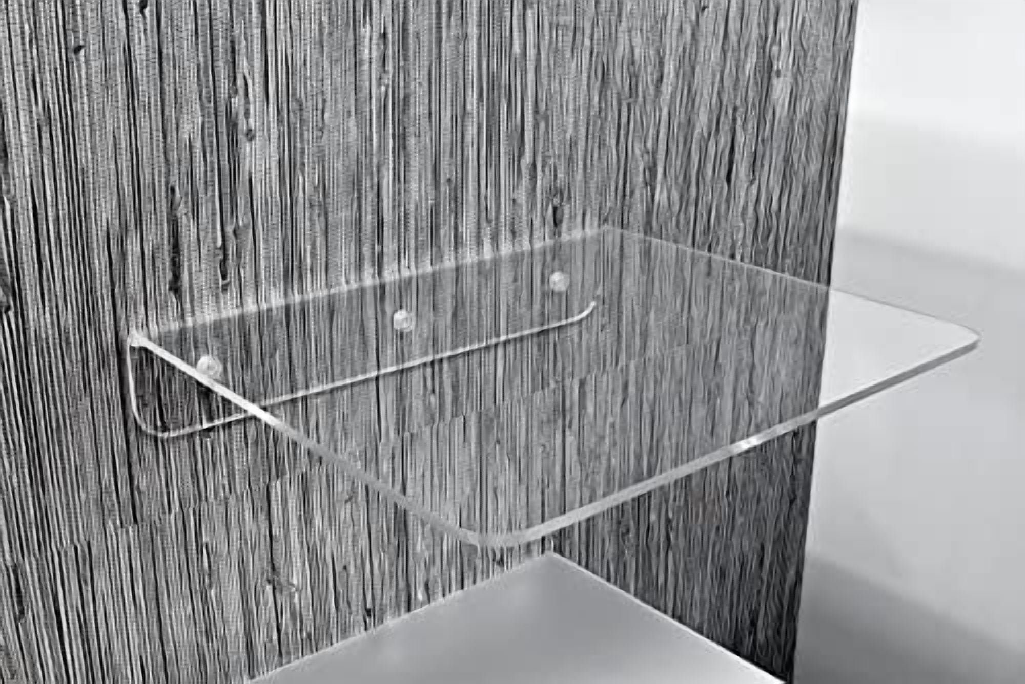 16 inch Long, Floating Shelf, Clear Acrylic, Customizable! (6" deep ...