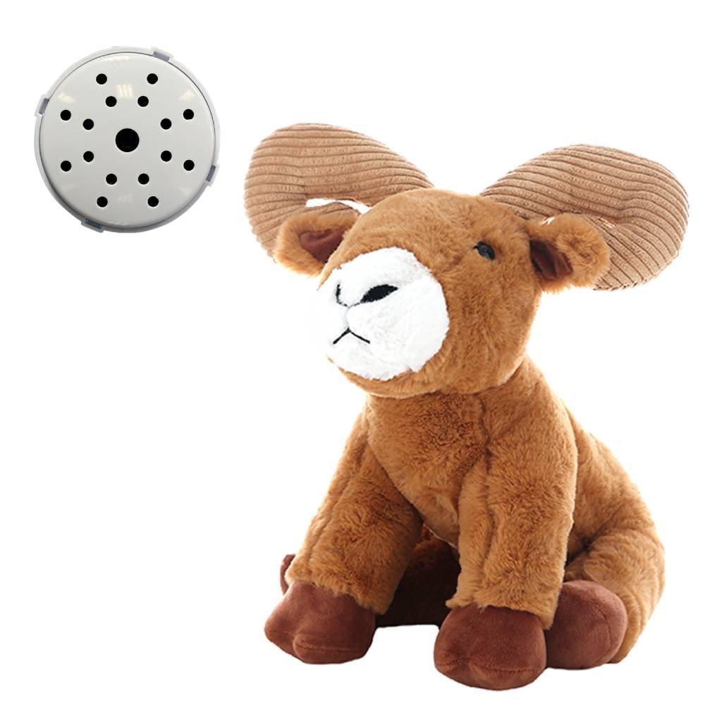 16 inch Roger the Ram Plush Toy with Recorder Device Ideal Interactive ...