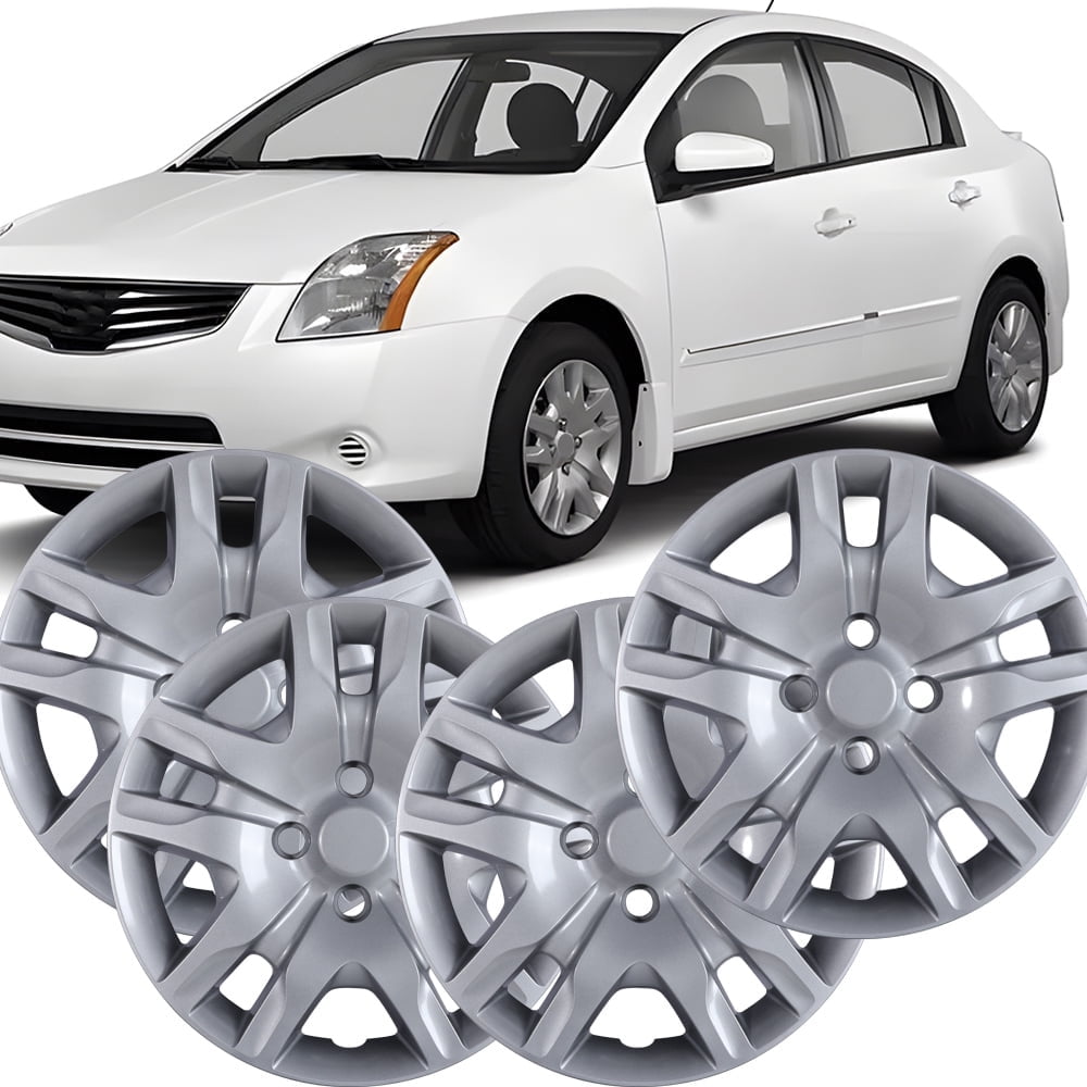 16 inch Set of 4 Hubcaps Wheel Rim Covers 2007 2008 2009 2010 2011 2012 ...
