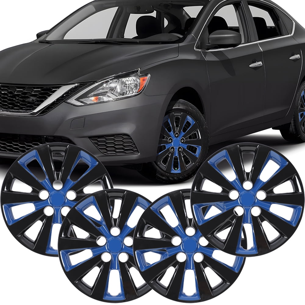16 inch Set of 4 Hubcaps for Nissan Sentra 2013-2019,Wheel Rim Covers ...
