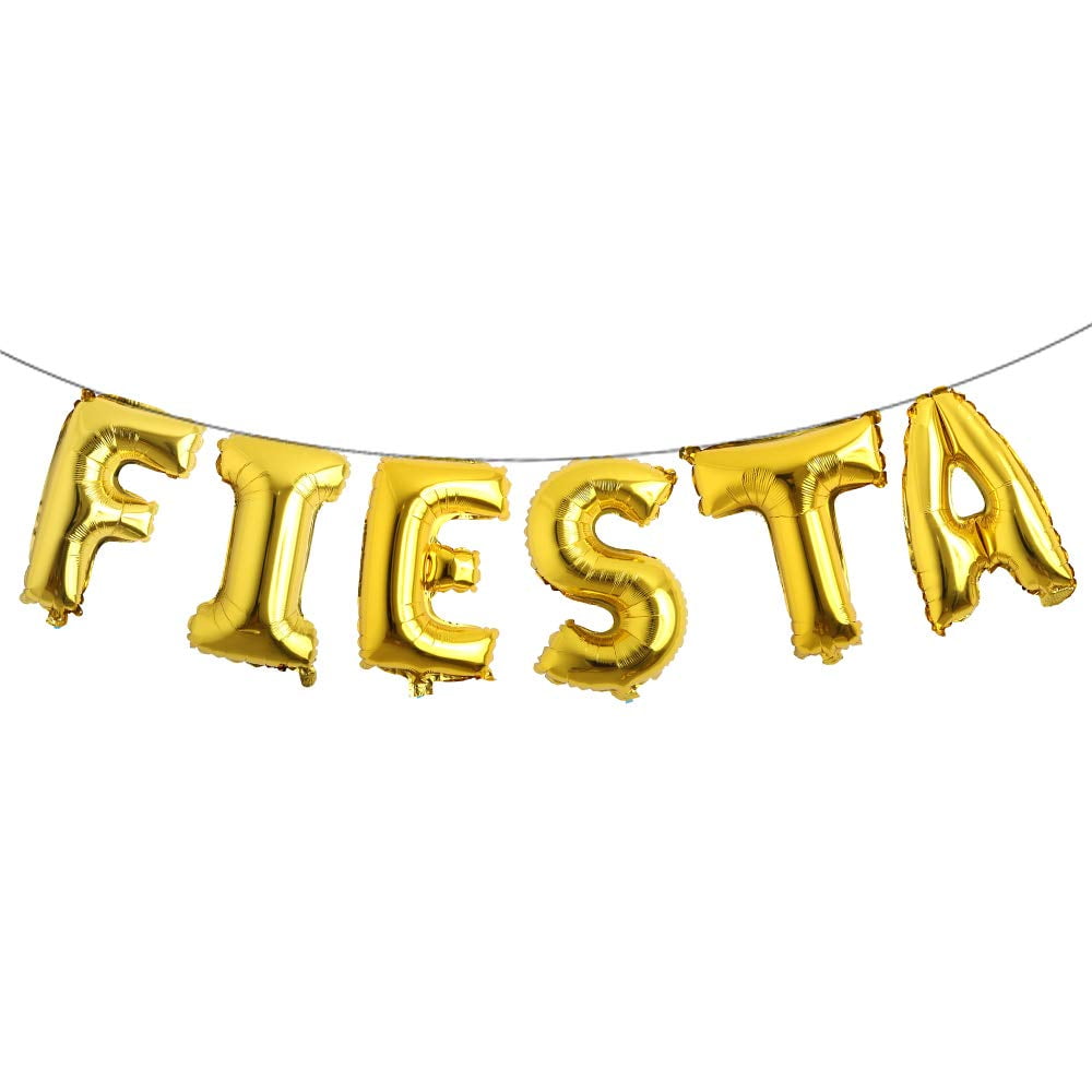 16 inch Set of 6 Balloons Mexican Party Decoration Fiesta Party ...