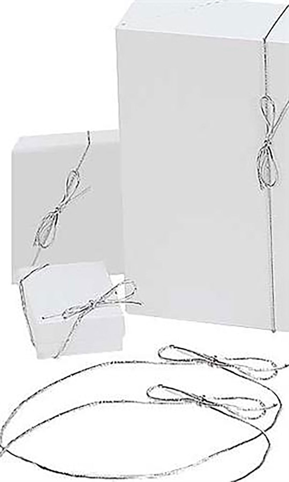 16 inch Silver Elastic Stretch Loops - Pack of 250- Silver Elastic ...