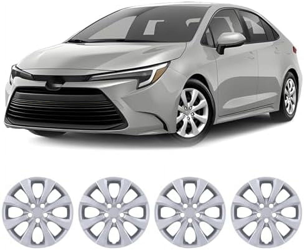 16 inch hubcaps set of 4 wheel rim cover for toyota corolla 2020-2025 ...
