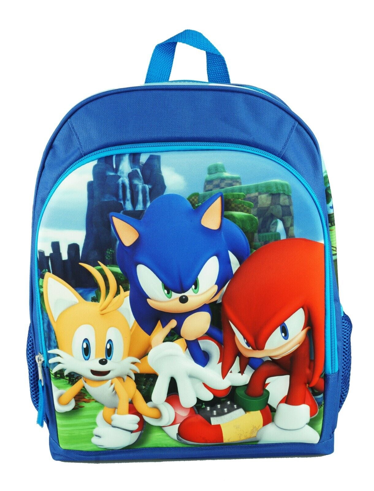 16 inches Sonic the Hedgehog Cargo Blue Large Backpack - Walmart.com
