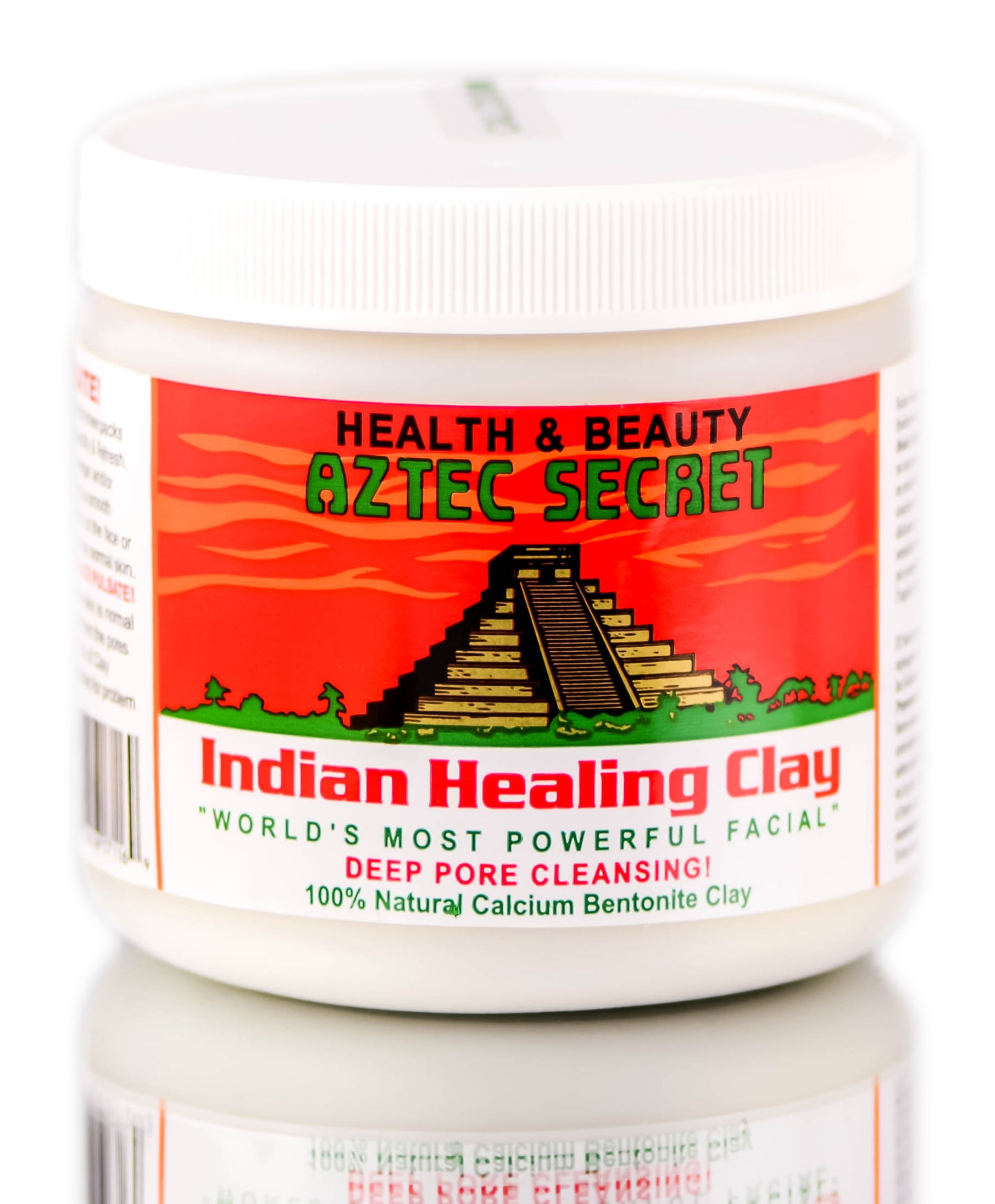 16 oz , Aztec Secret Indian Healing Clay , Hair Scalp Head - Pack of 1 ...