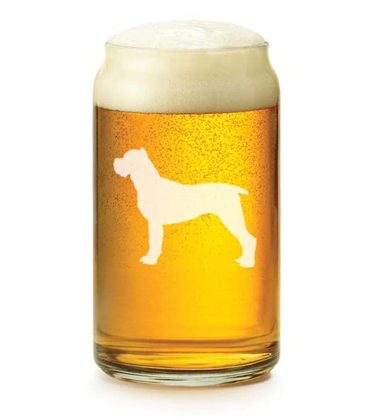 16 oz Beer Can Glass Cane Corso - Walmart.com
