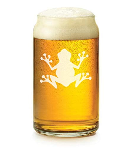 Frog Drinking Beer