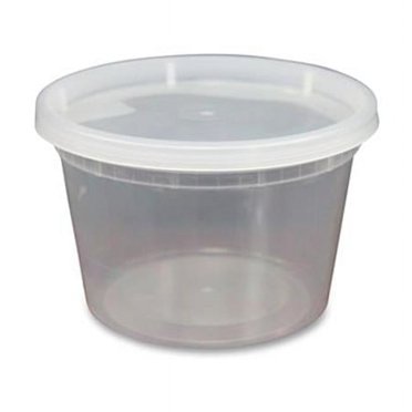 Pactiv Newspring DELItainer Microwavable Container, 16 oz, 2 x 2 x 2 ...