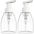 16 oz Diamond Pattern Glass Soap Dispenser, Kitchen and Bathroom ...
