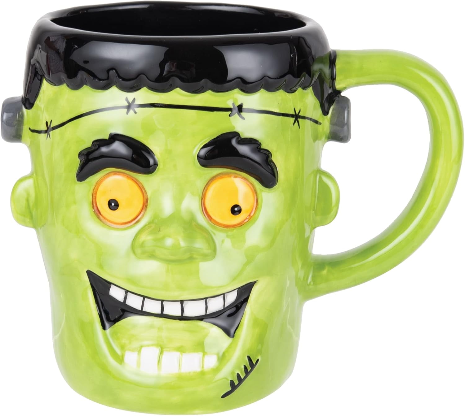 16 oz. Frankenstein 100% Ceramic Mug For Coffee Tea Cocoa Hot Chocolate ...