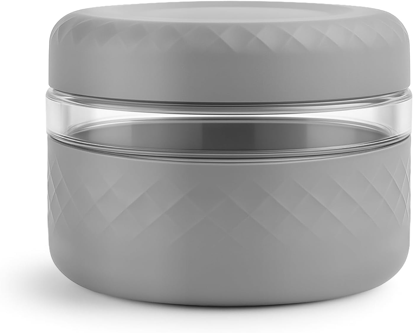 16 oz Glass Lunch Bowl Container with Lid | Leak & Spill Proof, BPA ...