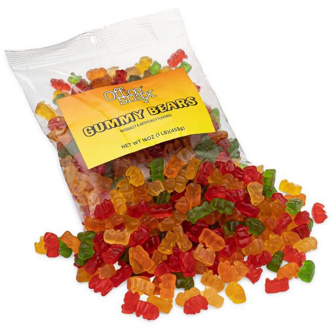 16 oz Gummy Bears Candy - Walmart.com