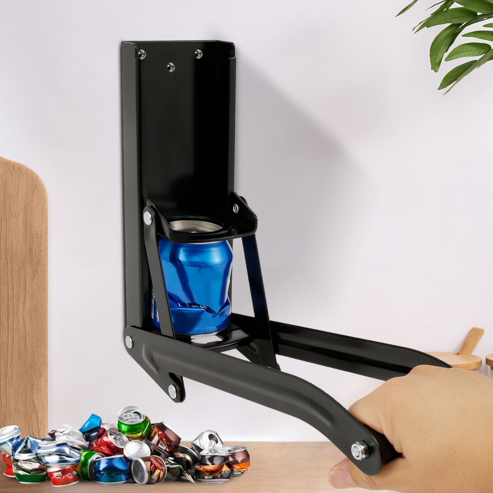 16 oz Metal Can Crusher Environmentally Friendly Can Smasher Wall ...