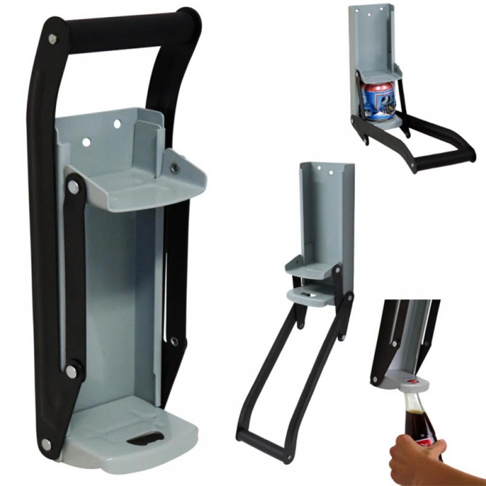 16 oz. Metal Can Crusher, Heavy-Duty Wall-Mounted Smasher for Aluminum ...
