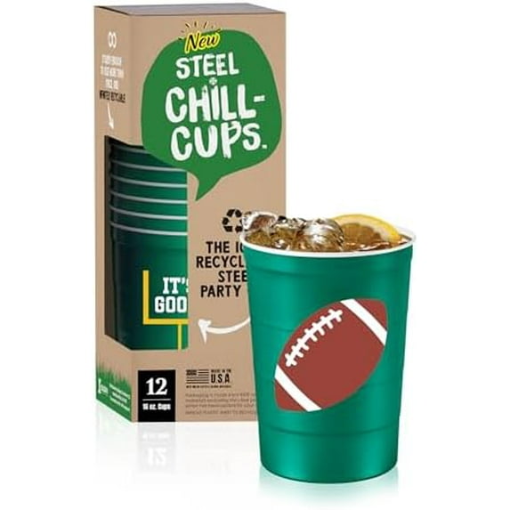16 oz. Party Cup Football 'It's Good' Goal Post Design for Cold Drinks ...