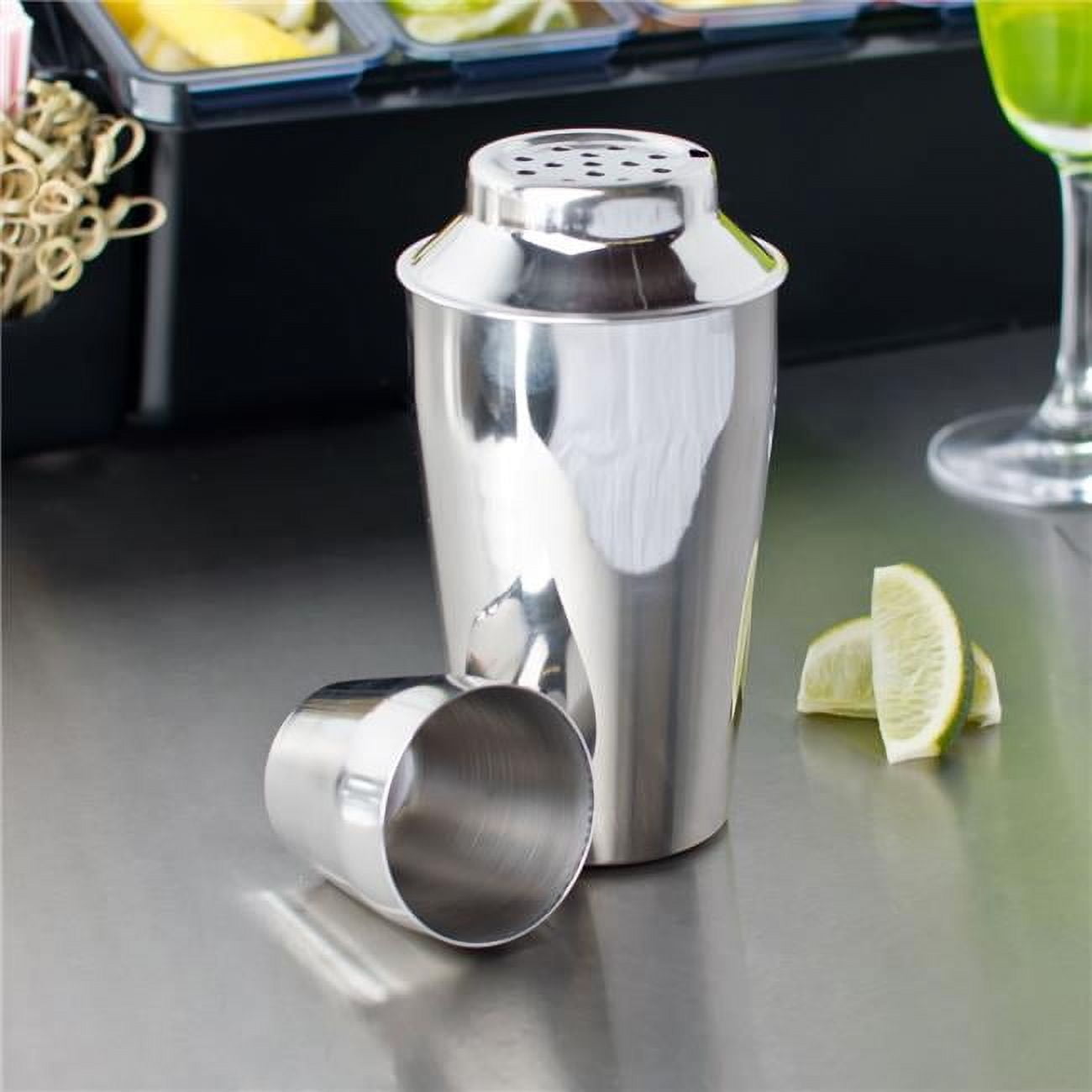 16 oz Stainless Steel Cocktail Shaker - Walmart.com
