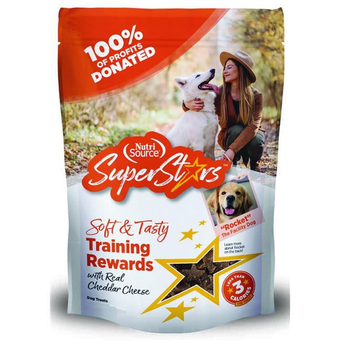 16 oz Superstar Training Cheddar Dog Treats - Pack of 12 - Walmart.com