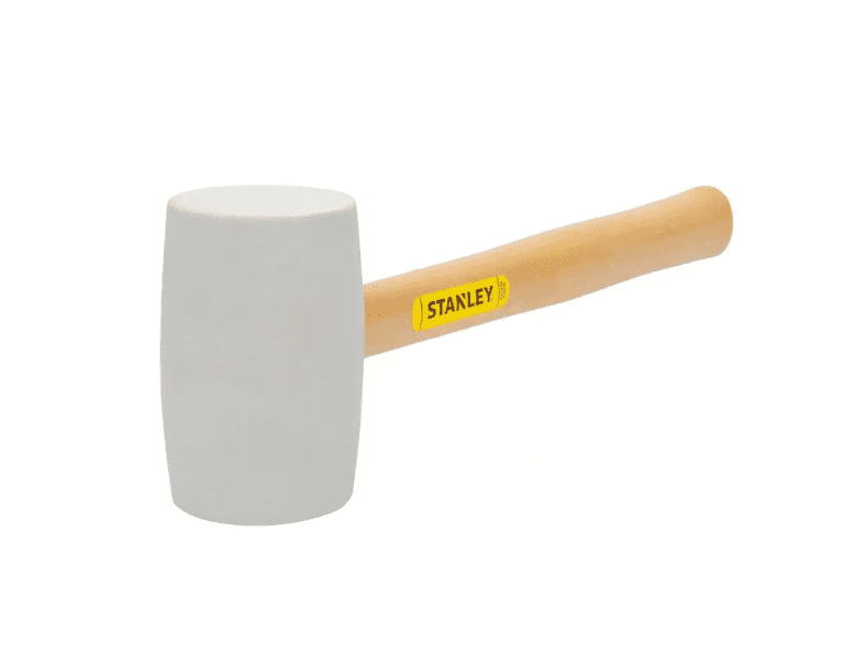 Stanley 16 Oz White Rubber Mallet - Walmart.com