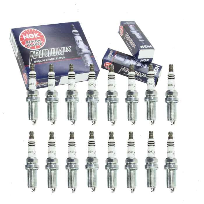 16 pc NGK Iridium IX Spark Plugs compatible with Ram 1500 Classic 5.7L V8 2019-2020 - Walmart.com