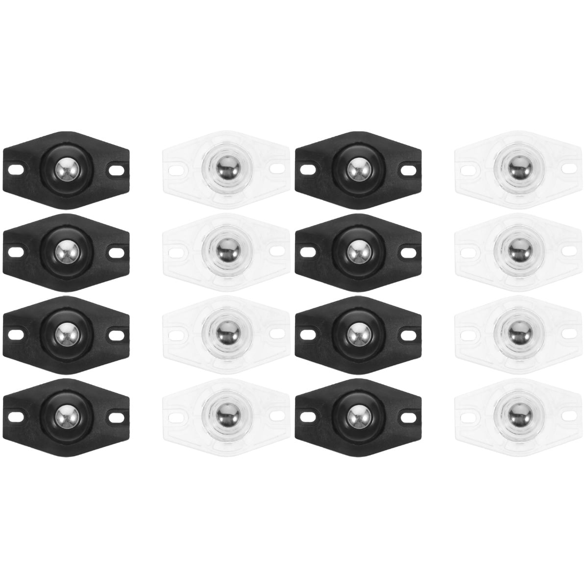 16 pcs Adhesive Caster Wheels Small Swivel Wheels Storage Box ...