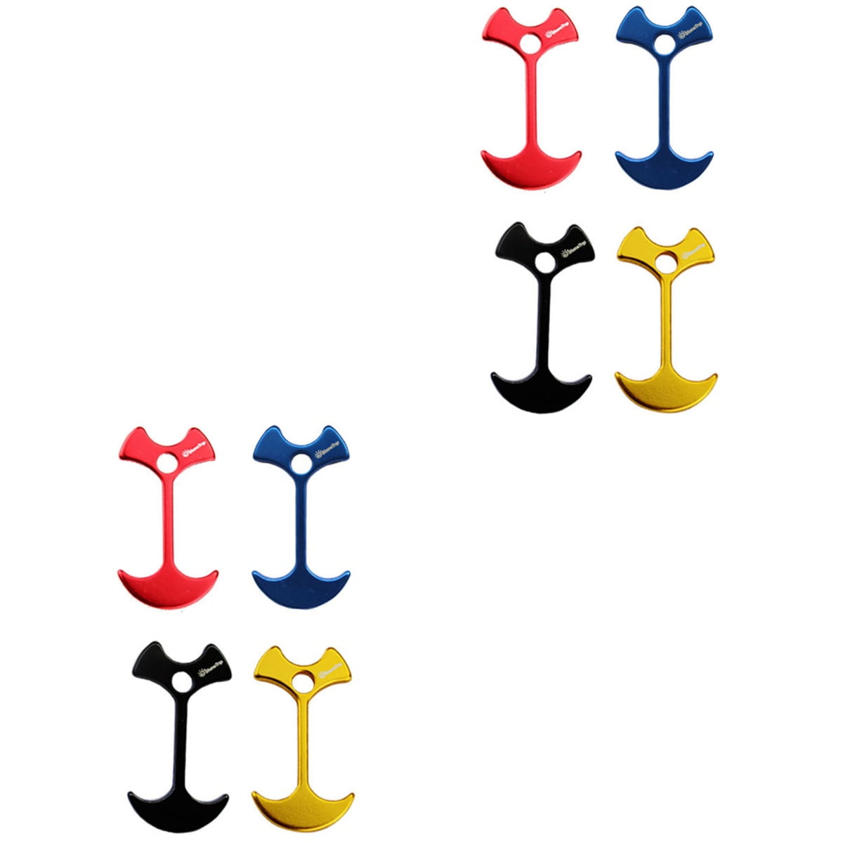 16 pcs Aluminum Alloy Deck Nail Plank Fishbone Adjusting Floor Nail ...