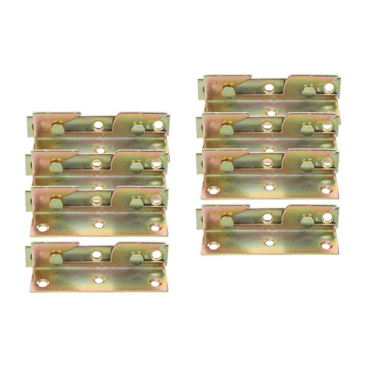 16 pcs Bed Frame Brackets Bed Hinges Bed Rail Brackets Heavy Duty Bed ...