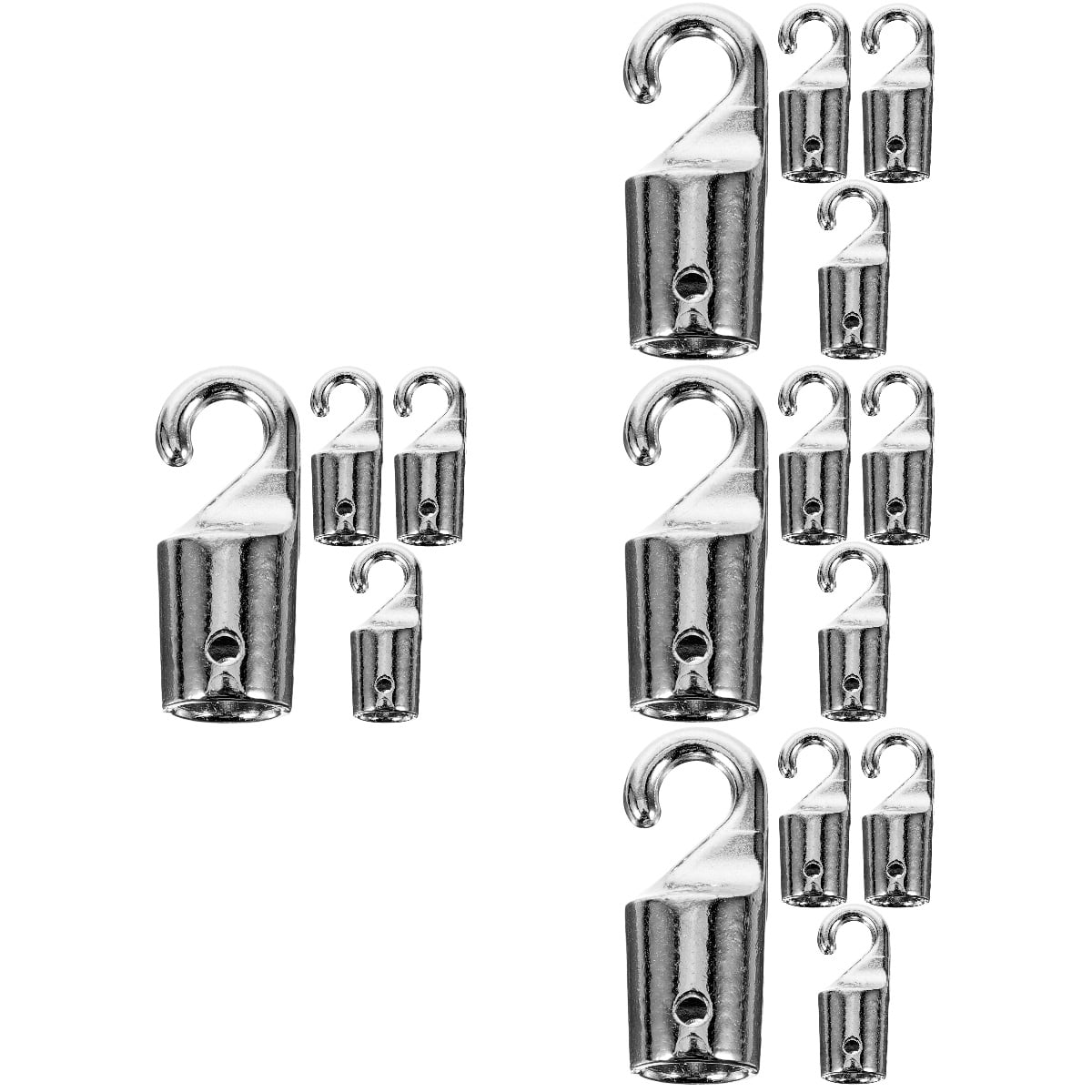 16 pcs Blind Wand Hook Tip Replacement Metal Window Blind Wand Hook ...